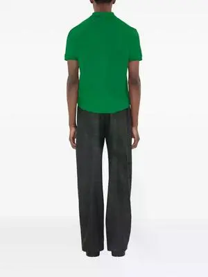Burberry Cotton Polo Shirt - Green
