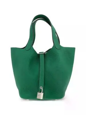 Hermès 2020 Picotin 18 Handbag - Green