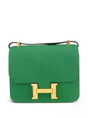 Hermès 2019 Constance Handbag - Green
