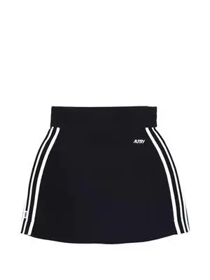 AUTRY Side-stripe Mini Skirt - Blue