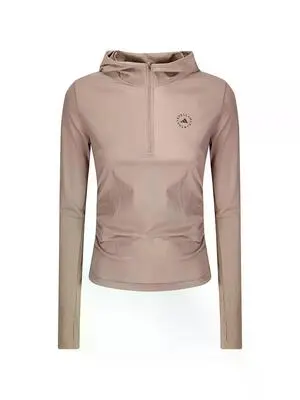 Adidas By Stella McCartney Longsleeve Hooded Knitwear - Neutrals