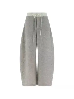 Sacai Wide-leg Track Pants - Grey