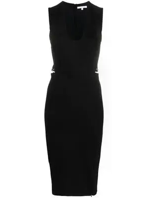 Patrizia Pepe Ring-detailing Midi Dress