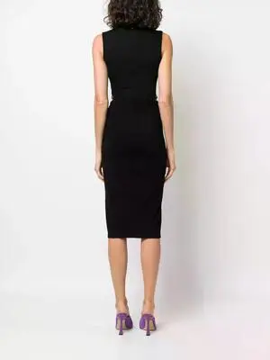 Patrizia Pepe Ring-detailing Midi Dress