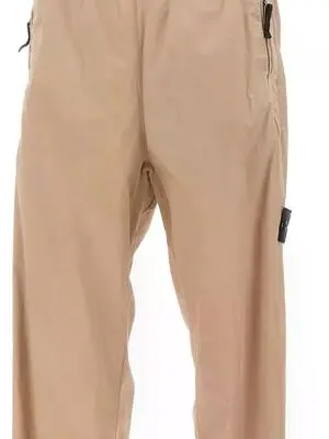 Stone Island Logo Detail Trousers - Neutrals