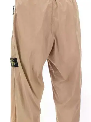 Stone Island Logo Detail Trousers - Neutrals
