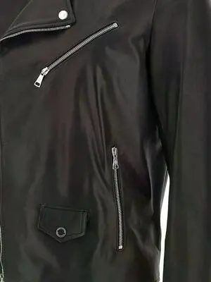 Tagliatore Zipped Leather Jacket