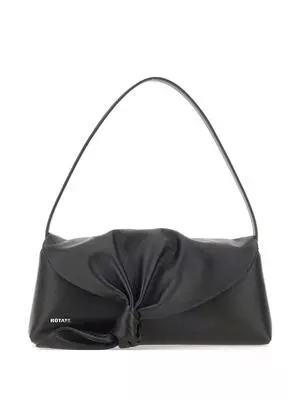 ROTATE BY BIRGER CHRISTENSEN Knot Scarf Shoulder Bag - Black
