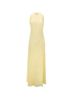 Blumarine Halter Neck Scarf Dress