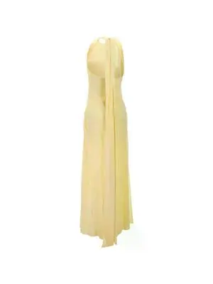 Blumarine Halter Neck Scarf Dress