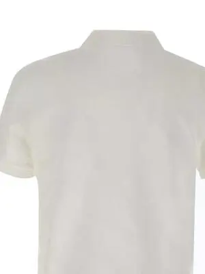 Lacoste Buttoned Logo Polo Shirt - Neutrals