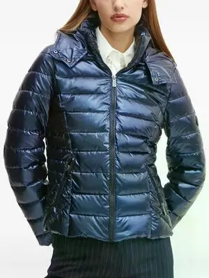 MORGAN Hooded Padded Jacket - Blue