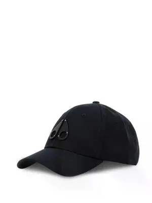 Moose Knuckles Logo Baseball Cap - Black