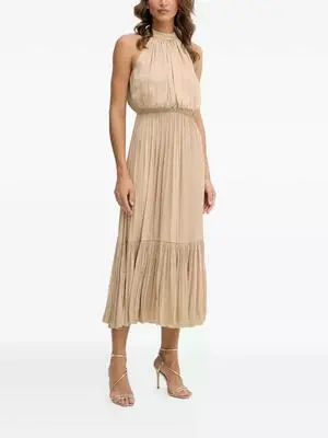MORGAN Pleated Midi Dress