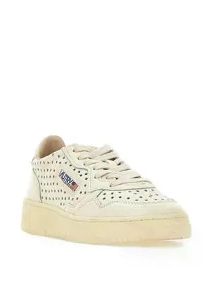 AUTRY Medalist Low Perforated Sneakers - Neutrals