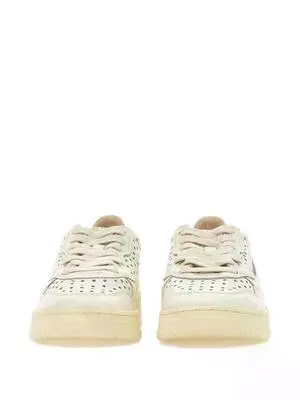 AUTRY Medalist Low Perforated Sneakers - Neutrals