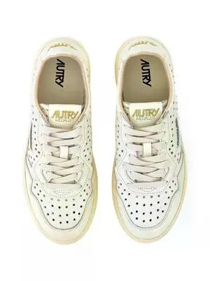 AUTRY Medalist Low Perforated Sneakers - Neutrals