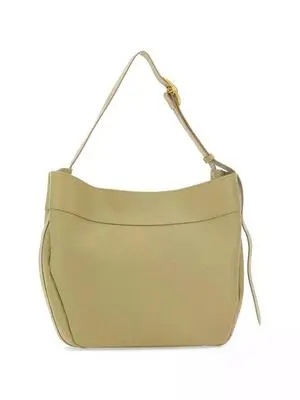 GIANNI CHIARINI Grained Buckle Shoulder Bag