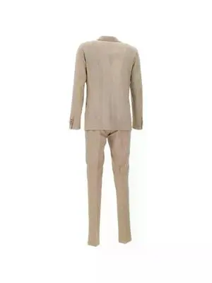 Corneliani Pinstripe Double-breasted Suit - Neutrals