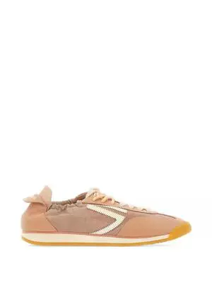 PURAAI Suede Inserts Logo Sneakers - Pink