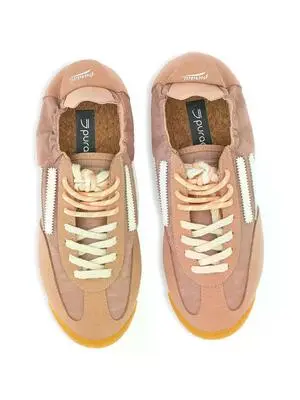 PURAAI Logo Suede Sneakers