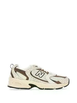 NEW BALANCE 530 Suede Insert Spotted Sneakers - Neutrals