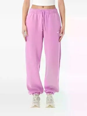 Nike Logo-detail Track Pants - Pink