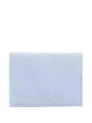 GIANNI CHIARINI Dollaro Leather Card Holder - Blue