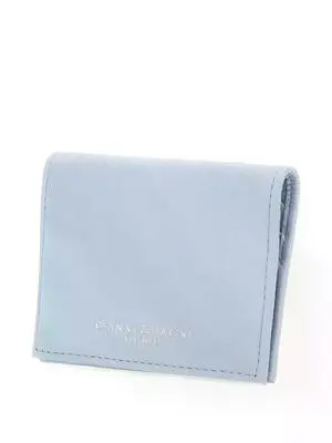 GIANNI CHIARINI Dollaro Leather Card Holder - Blue