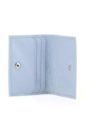 GIANNI CHIARINI Dollaro Leather Card Holder - Blue