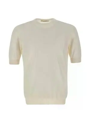 Filippo De Laurentiis Short Sleeve Sweaters For Men