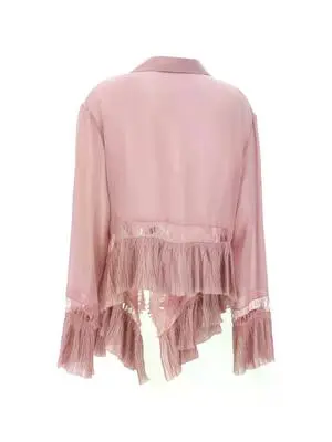 Blumarine Lace-trim Blouse