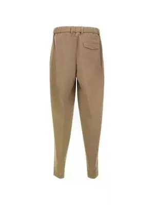 BOSS Tapered Pleated Trousers