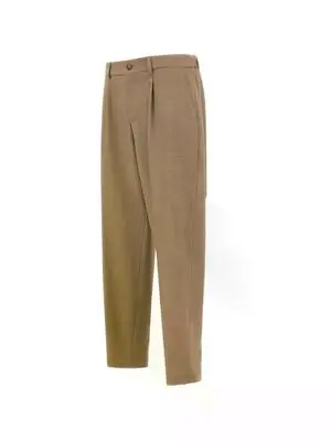 BOSS Tapered Pleated Trousers