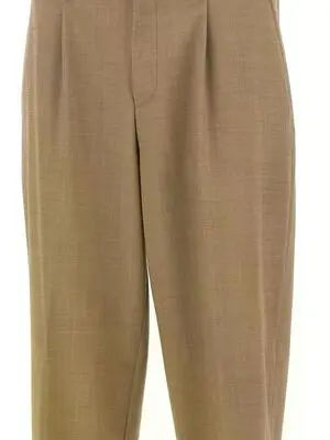 BOSS Tapered Pleated Trousers