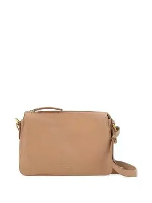 GIANNI CHIARINI Brooke Grained-leather Shoulder Bag