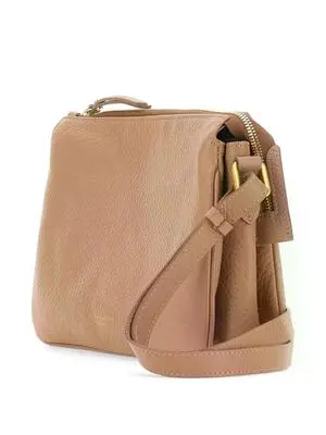 GIANNI CHIARINI Brooke Grained-leather Shoulder Bag