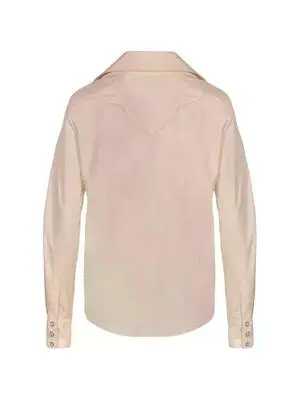 Johanna Ortiz Hacia Puerto V-neck Shirt - Neutrals