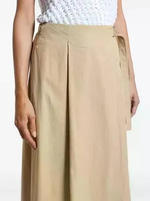 Peserico Wrap-around Midi Skirt