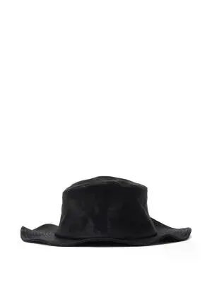 Yohji Yamamoto Leather Hat