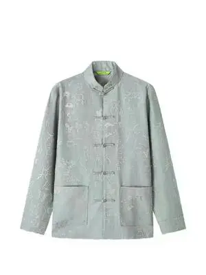Shanghai Tang Long Sleeve Shirt - Green