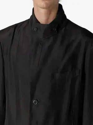 Yohji Yamamoto Single-breasted Silk Suit
