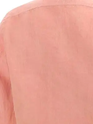 Aspesi Bruce Band Collar Shirt - Pink