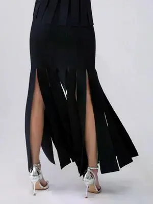 Liu Jo Fringing High-waisted Skirt