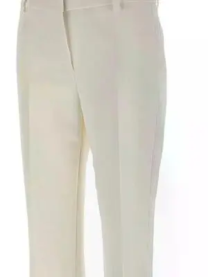 Elisabetta Franchi Satin Band Slit Trousers