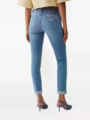 Liu Jo Bejeweled Skinny Jeans