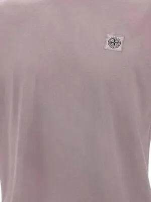 Stone Island Compass-patch Ribbed T-shirt