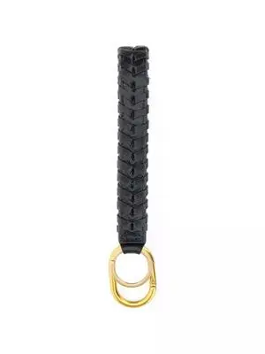 GIANNI CHIARINI Braided-leather Keyring
