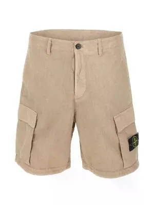 Stone Island Cargo Pocket Shorts - Neutrals