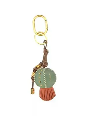 GIANNI CHIARINI Cactus Tassel Charm - Brown